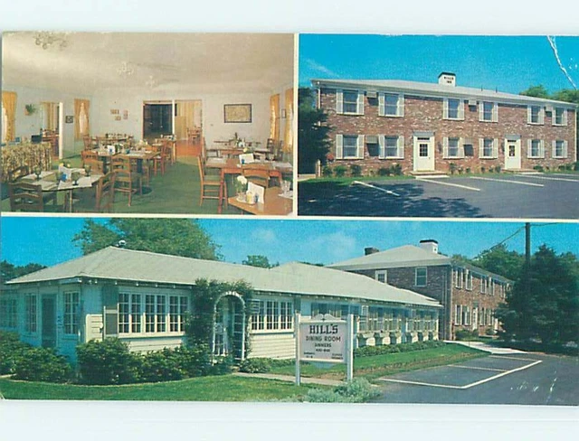 HILLS DINING ROOM Restaurant In Hyannis Cape Cod Massachusetts MA M5144 ...