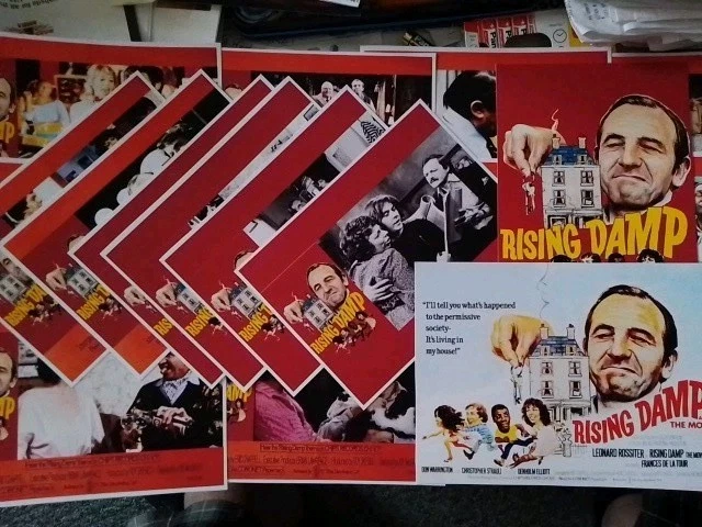 RISING DAMP: THE Movie. 18 Matt Finish Unofficial 6.5x4.5ins Lobby ...