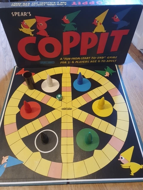 COPPIT VINTAGE RETRO Board Game Spear's Games 1964 Complete £1.20 ...