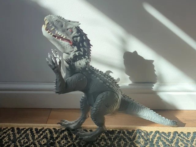 Jurassic World Indominus Rex Figure Jw Hasbro Toy Light Sound 2014