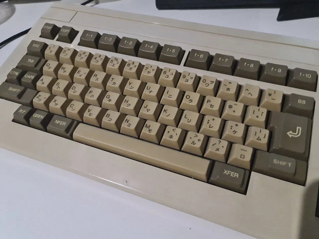 NEC PC-9801V JAPANESE PC-98 Vintage Keyboard (USB CONVERTED) $120.00 ...