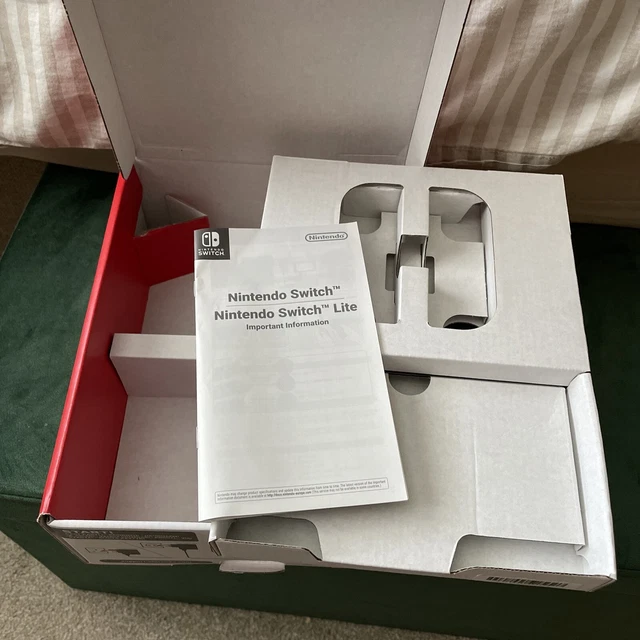 OFFICIAL NINTENDO SWITCH OLED EMPTY BOX Insterts And Paperwork White £6 ...