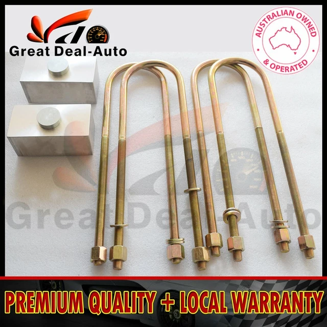 FG BF BA AU 3" 75mm Lowering Block Kit for Ford FALCON FGX FPV XR6 XR8 ...