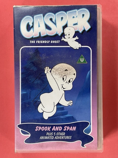 CASPER THE FRIENDLY Ghost - Spook And Span 1954 Cartoon UK PAL VHS VIDEO 1995 £5.80 - PicClick UK