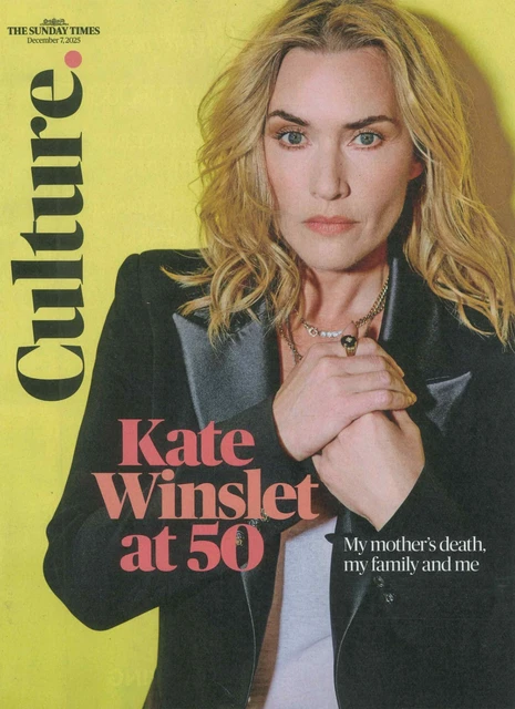SUNDAY TIMES CULTURE Magazine: Kate Winslet at 50, Daniel Radcliffe, 7. ...