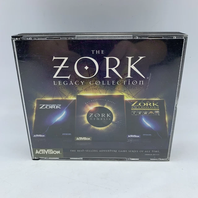 THE ZORK LEGACY Collection Windows PC Game (1997 Activision 4-Discs) No ...