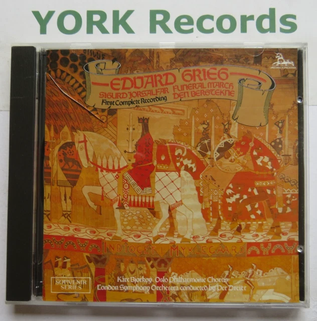 GRIEG - SIGURD Jorsalfar / Funeral March DREIER LSO - Ex Con CD Unicorn ...