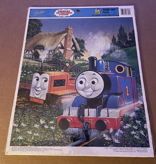 THOMAS THE TANK Engine & Friends Frame Tray Puzzle 1993 24 Pieces ...
