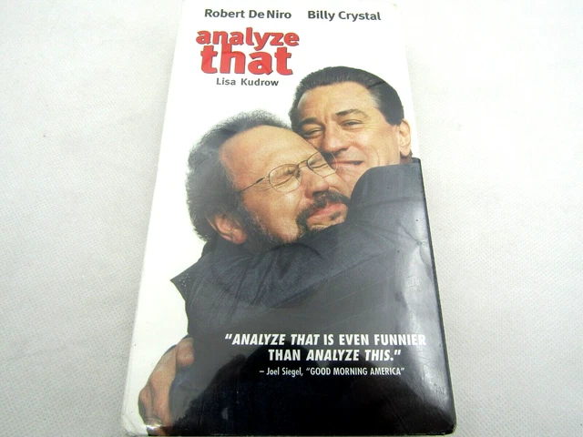 ANALYZE THAT (VHS, 2003) £4.93 - PicClick UK