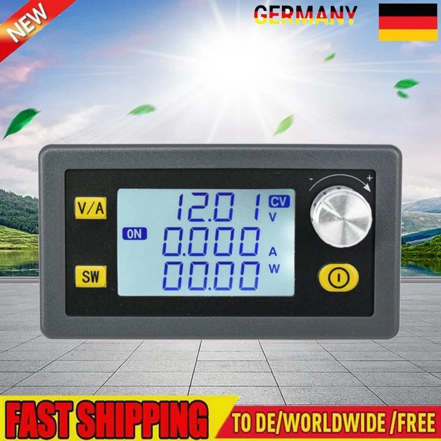 6-36V DC BUCK Boost Converter LCD Display Power Step UP/Down Power ...