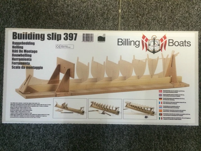 BILLING BOATS BUILDING Slip for Model Boats up to 90cm (B397) Modelling ...