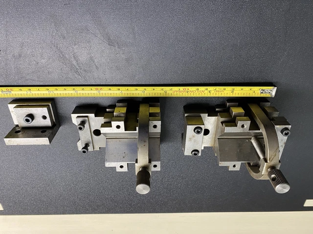 MACHINIST V-BLOCK WITH Clamp TOOLMAKERS Fish Tail Set Of 2 £63.15 ...