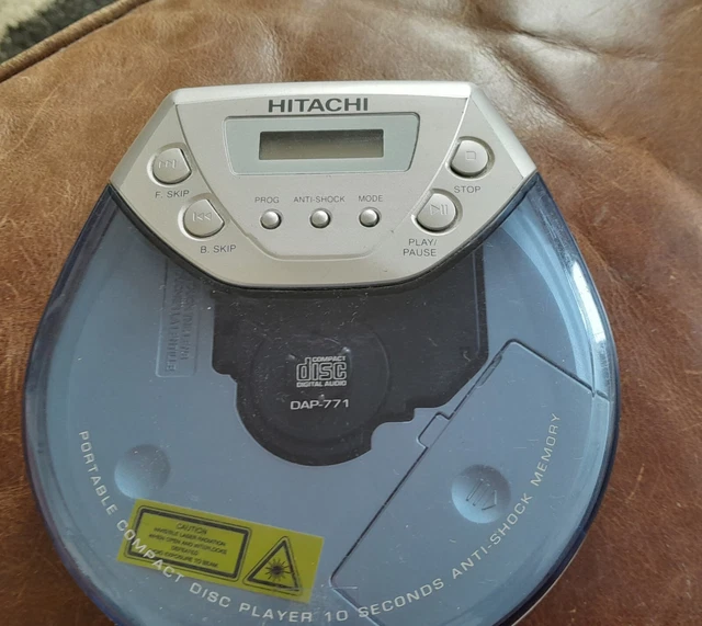 HITACHI DAP-771 PORTABLE Personal CD Player working £13.20 - PicClick UK