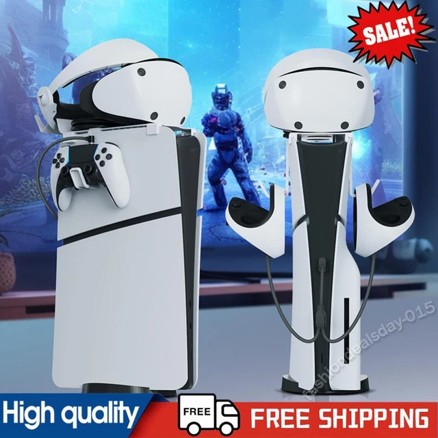 VR STORAGE STAND Bracket Space Saving Holder Rack Metal for PS5 Slim ...