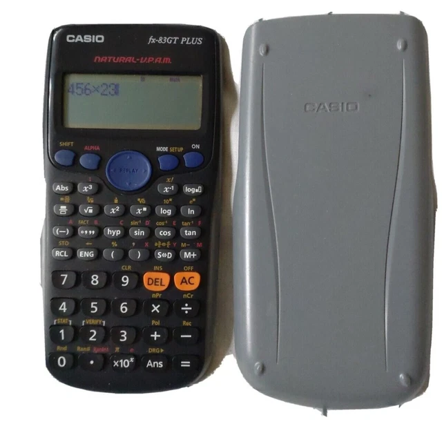 CASIO SCIENTIFIC CALCULATOR Fx-83Gt Plus - Natural-V.p.a.m. - £4.99 ...