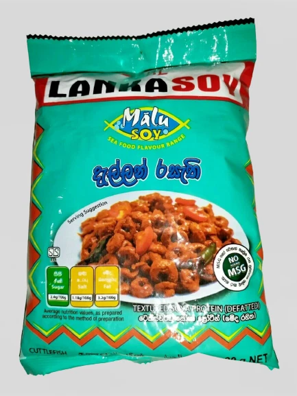 LANKA SOY SEA Food Flavour Soya Meat 90g Sri Lanka 100% Best Quality ...
