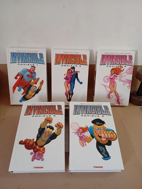 INVINCIBLE OMNIBUS VOLUME 1-3 -6-8-9 Robert Kirkman - Saldapress ...