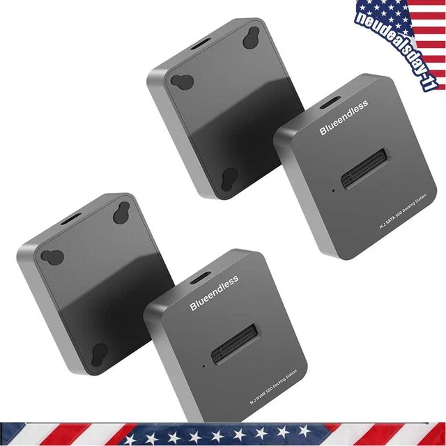 BLUEENDLESS TYPE-C HIGH Speed Single-Bay SSD Enclosure Docking Station ...