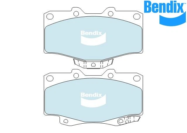 BENDIX FRONT BRAKE Pad 4x4 For Land Cruiser Bundera 86-90 2.4 TD DB1149 -4WD $111.33 - PicClick AU