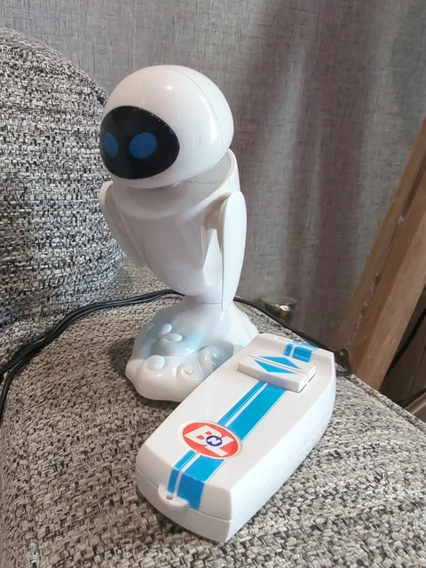 DISNEY PIXAR WALL-E Remote Control RC Eve robot by Thinkway Working £25 ...