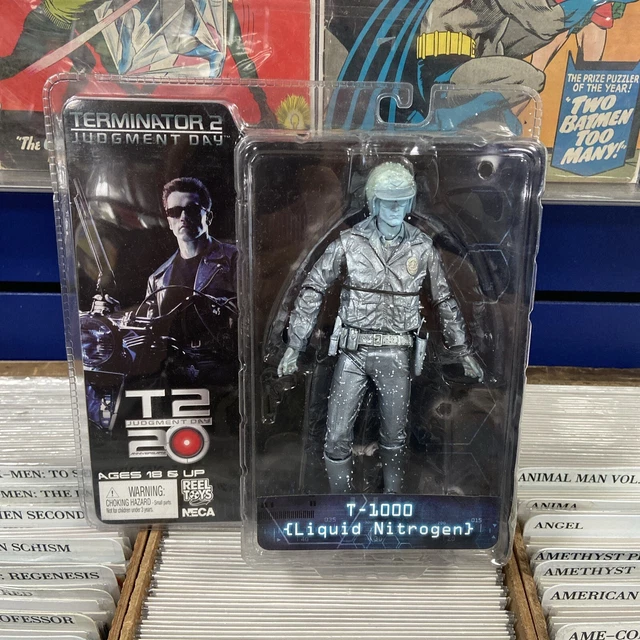 NECA REEL TOYS Terminator 2 Judgment Day T-1000 Liquid Nitrogen Figure ...