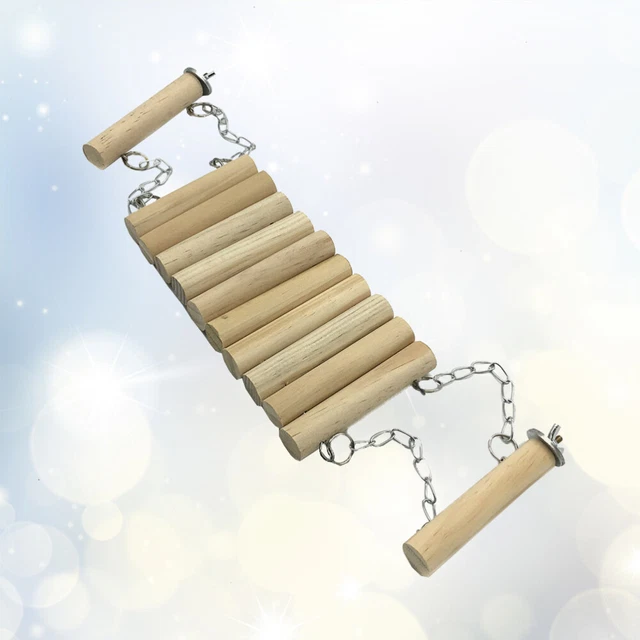 BIRD CAGE LADDERS Cockatiel Ladder Budgie Ladder Bird Swing Toys ...