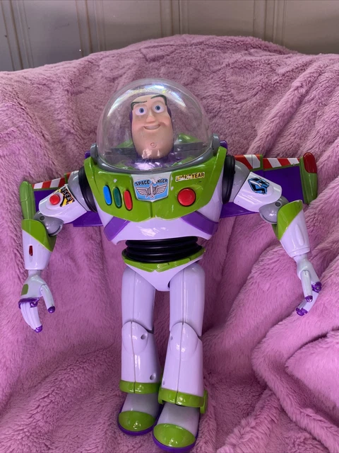 DISNEY PIXAR TOY Story BUZZ LIGHTYEAR Action Figure Thinkway Toys 30cm ...