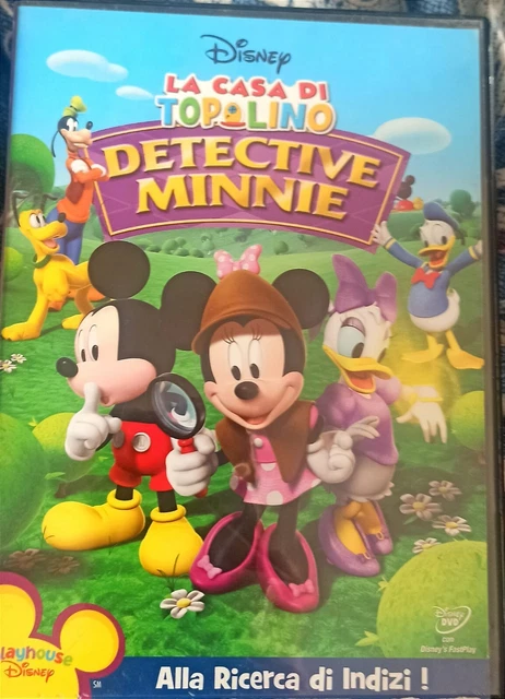 DVD LA CASA DI TOPOLINO DETECTIVE MINNIE Disney D02768 EUR 9,90 ...