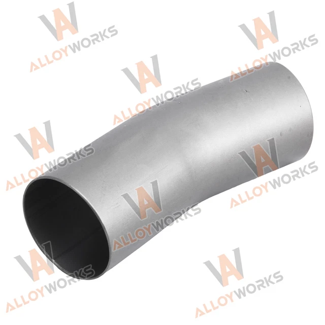 3& 76MM OD 15° Exhaust Pipe Mandrel Bend Leg Straight Length 100mm £27. ...