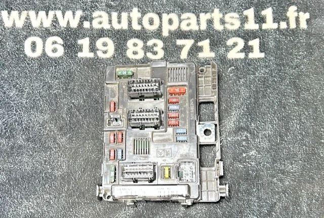 BOITIER SERVITUDE MOTEUR (BSM) PSA PEUGEOT CITROEN BSM-B2 9650618580 ...