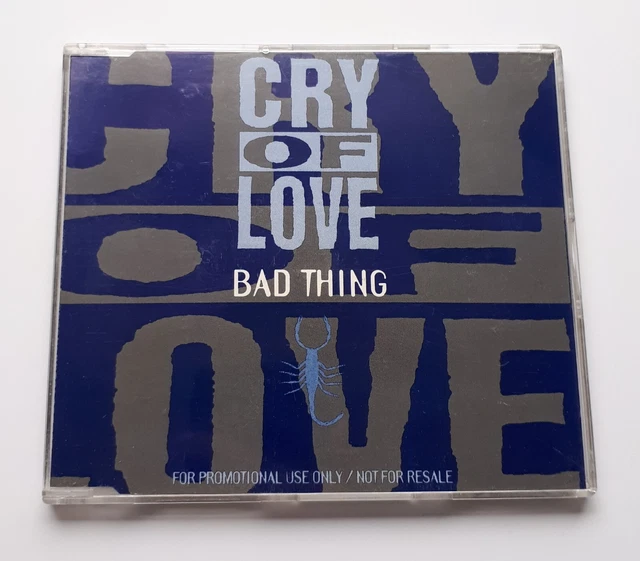 CRY OF LOVE :Bad Thing- RARE 1993 Promo 1 Track CD Single - Made in ...