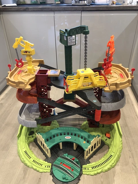 THOMAS & FRIENDS trains & cranes super tower track set £42.32 - PicClick UK