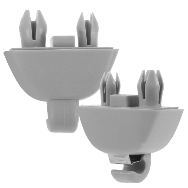2PCS SUN VISOR Retainer Clip Car Sun Visor Holder Latch Hook Automotive ...
