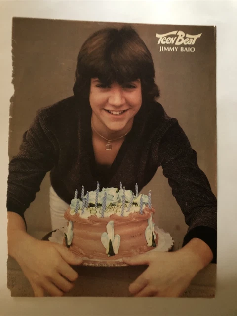 VINTAGE 70’S PINUP Jimmy Baio + Peter Barton Teen Mag Pin-Up 1 Page 70s ...