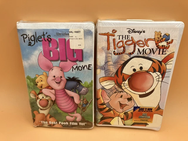 DISNEY’S WINNIE THE Pooh Piglets Big Movie + The Tigger Movie New ...