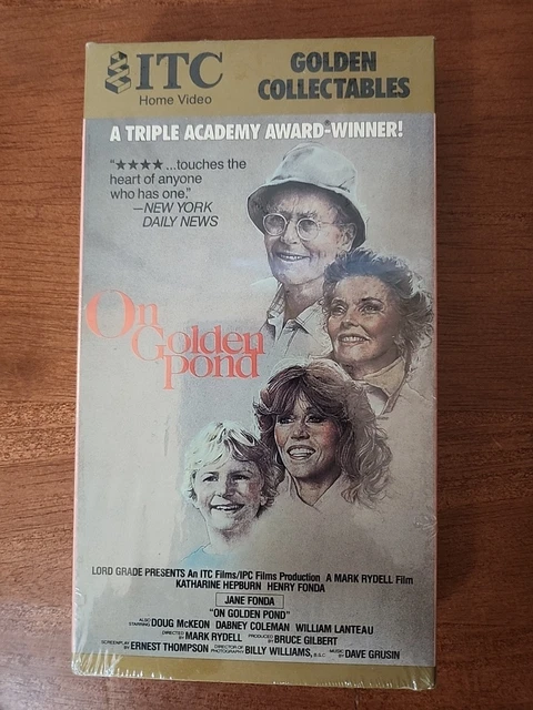 ON GOLDEN POND (VHS) ITC Golden Collectibles SEALED - Fonda, Hepburn £3 ...