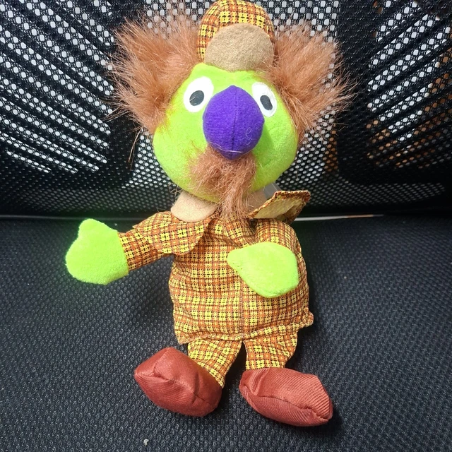 VINTAGE 1997 TYCO Sesame Street Sherlock Hemlock 9" Beanbag Stuffed Toy ...