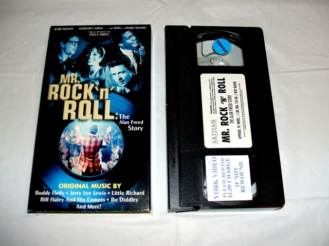 MR. ROCK 'N Roll - The Alan Freed Story VHS Video Tape Paula Abdul Judd ...