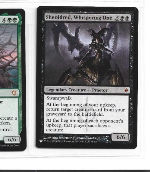 REPRINT SHEOLDRED, WHISPERING One The Brother's War Magic The Gathering ...