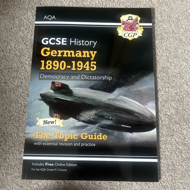 GCSE HISTORY CGP Guide AQA Germany 1890-1945 EUR 6,91 - PicClick IT