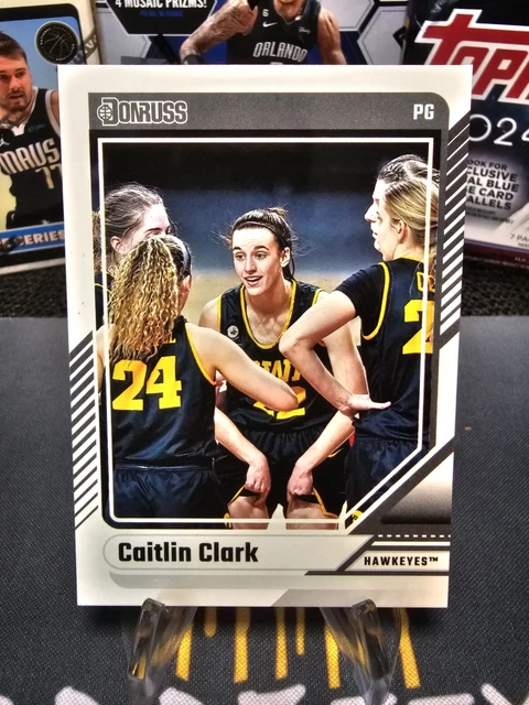 CAITLIN CLARK 2024 Caitlin Clark Collection #2 Donruss Iowa Hawkeyes ...