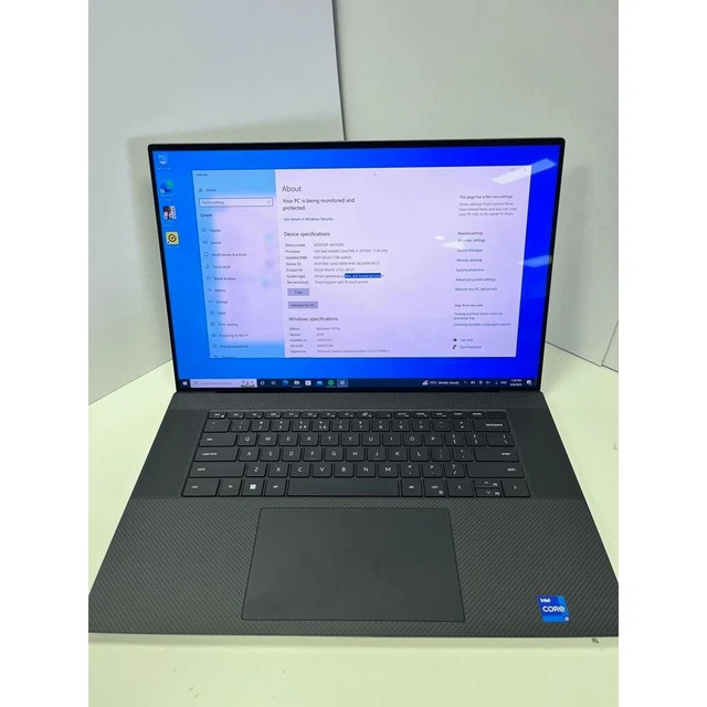 DELL XPS 17 9720 Core i7-12700H 64gb Memory 2TB M.2 4gb RTX 3050 17.3 ...