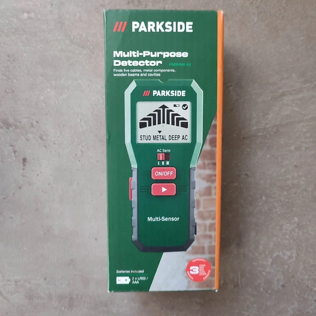 PARKSIDE MULTI-PURPOSE DETECTOR PMSHM2 A3 £13.89 - PicClick UK