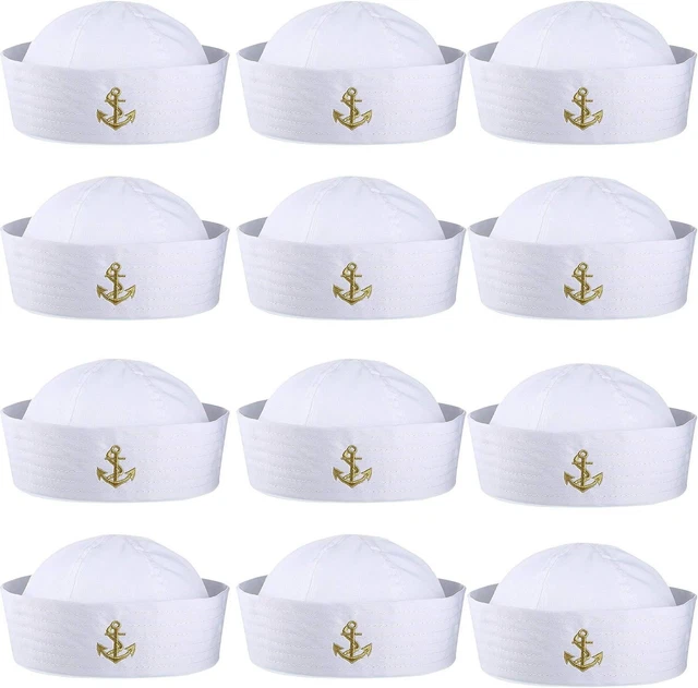 NAUTICAL YACHT CAPTAIN Hat Costume for Adults £68.01 - PicClick UK