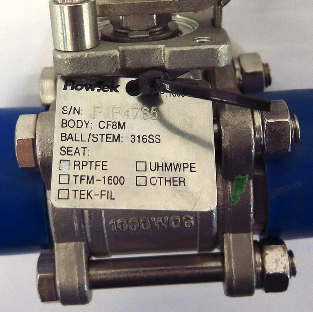 BRAY FLOWTEK FLOW-TEK 3 Piece Stainless Steel Ball Valve 3/4" Socket Weld $73.34 - PicClick CA