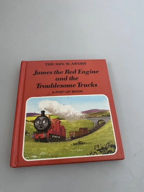 THOMAS THE TANK Engine Pop Up Book James The Red Engine Troublesome ...
