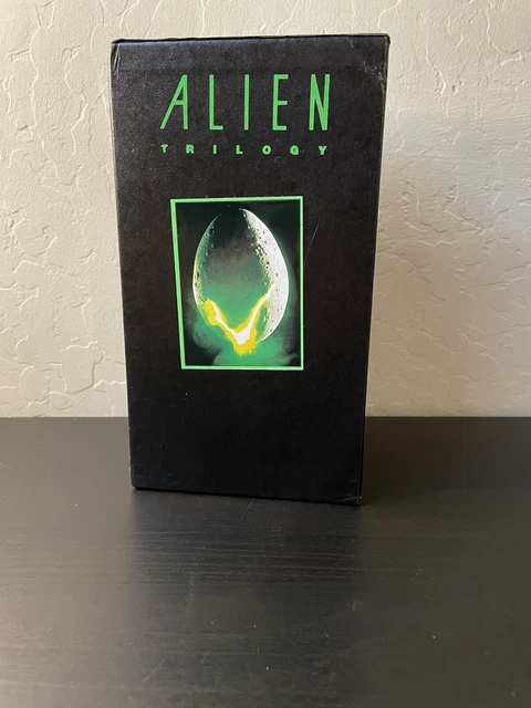 ALIEN TRILOGY VHS Collection 1993 20th Century Fox Green/Black Case Fox ...