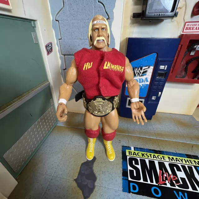WWF WWE RED Hulk Hogan Jakks Classic Superstars Series 8 Wrestling ...