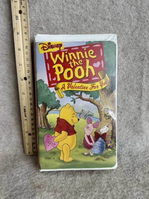 DISNEY WINNIE THE Pooh A Valentine For You VHS 2001 Clamshell £5.79 ...