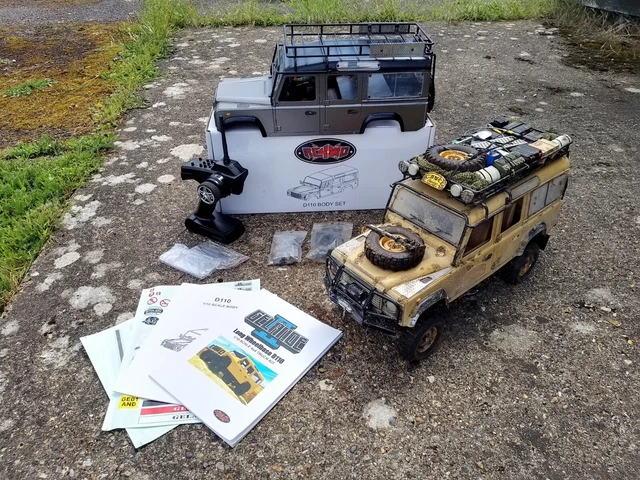 RC4WD 1:10 GELANDE D110 Land Rover Defender RTR, second body, Collect ...